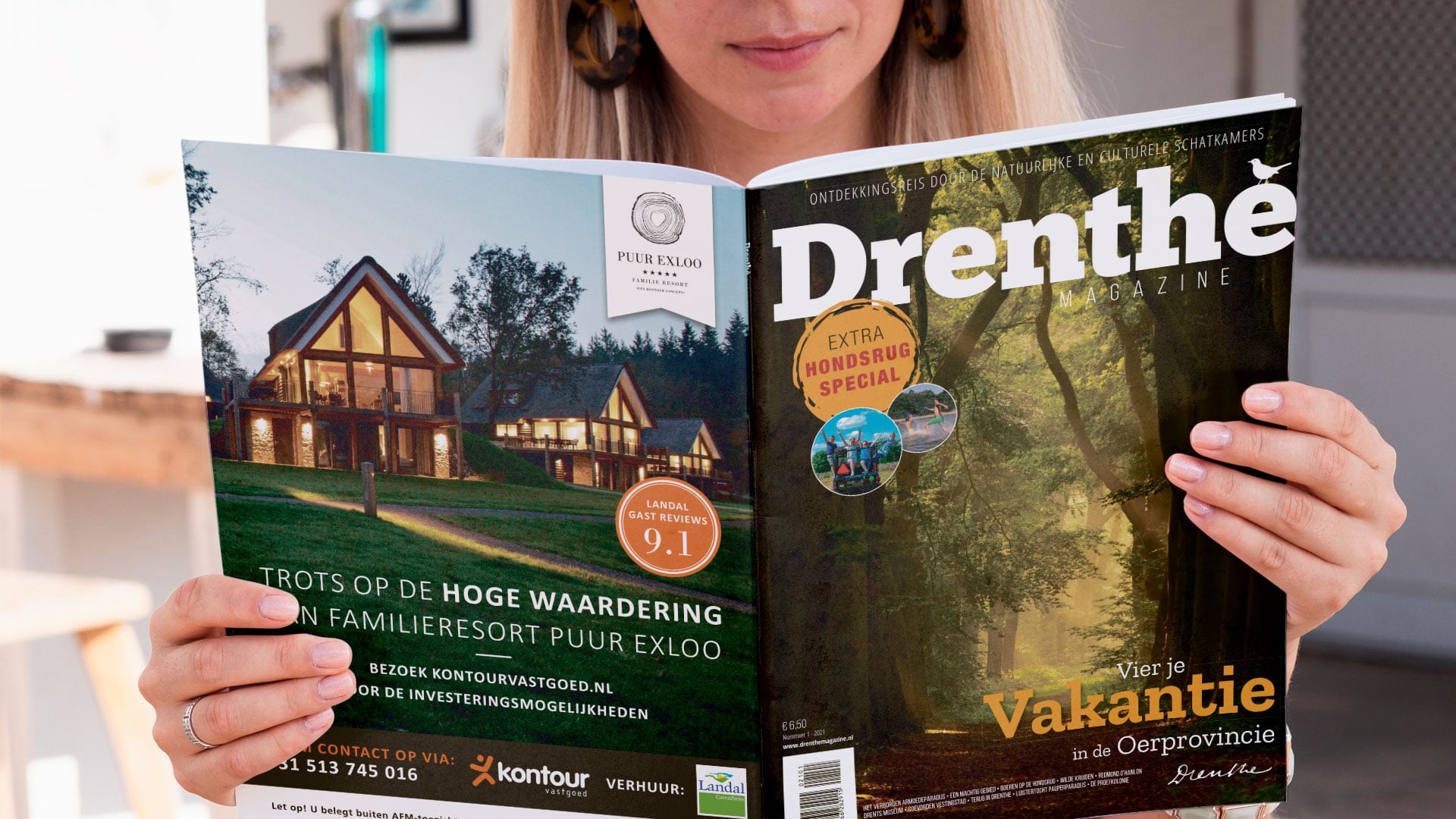 Drenthe Magazine - DTP opmaak magazine - VDS Crossmedia